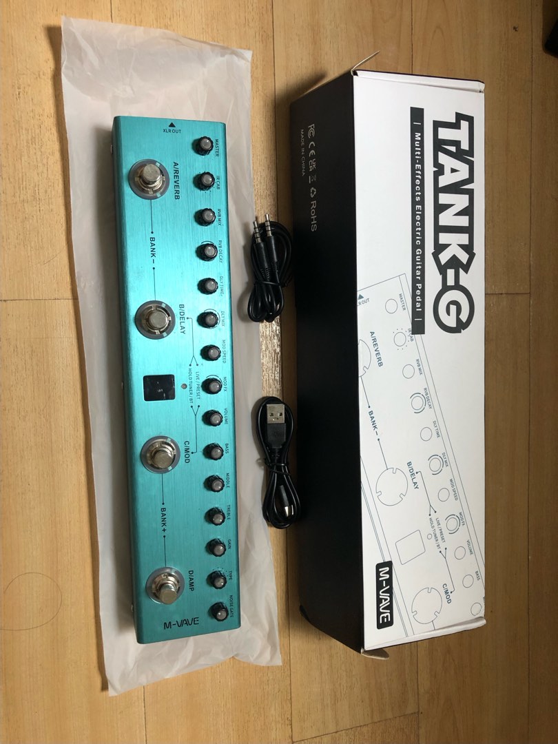 Guitar Effects M-VAVE Tank-G Guitar/TANK-B BASS V2, Hobbies & Toys ...