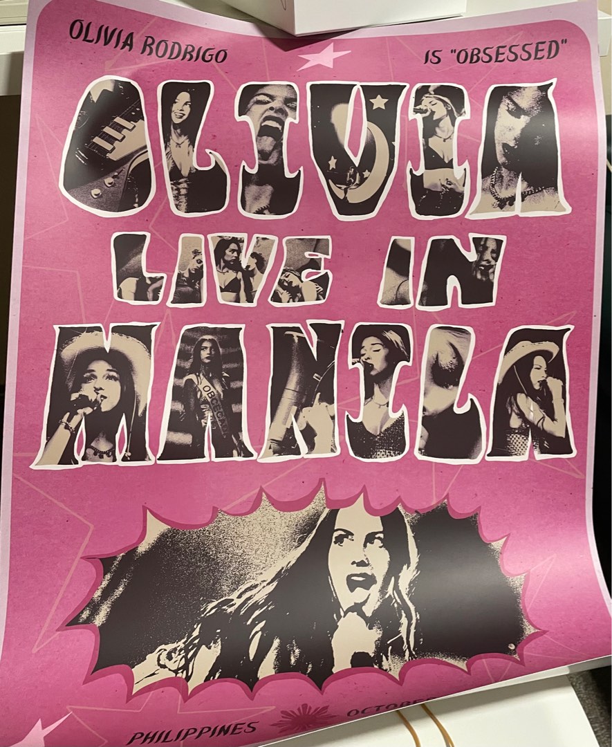 guts tour manila poster, Hobbies & Toys, Memorabilia & Collectibles ...