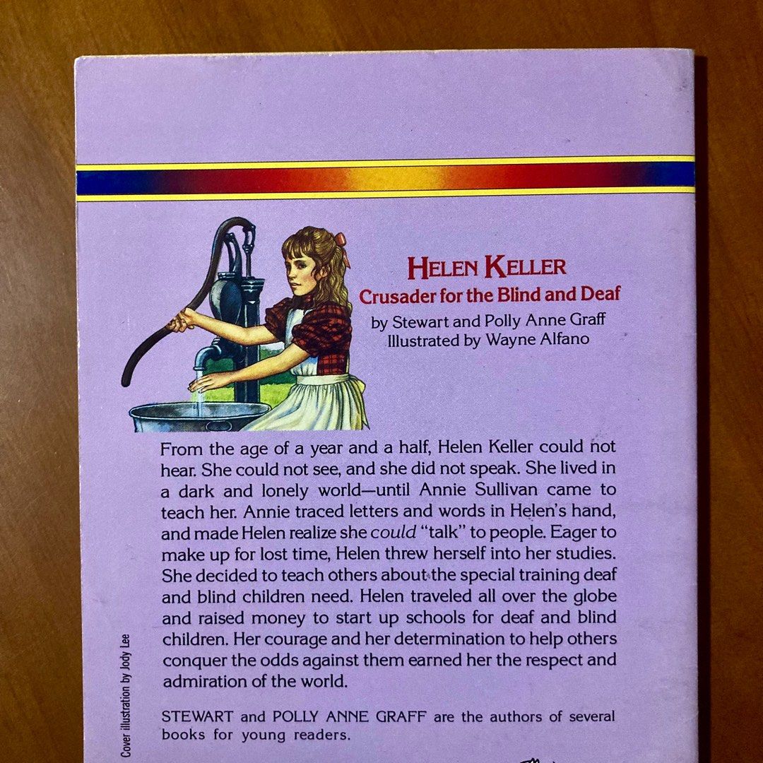 Helen Keller: Crusader for the Blind and Deaf by Stewart and Polly Anne ...