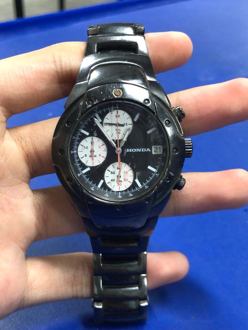 Honda Chronograph, Men's Fashion, Watches & Accessories, Watches on ...