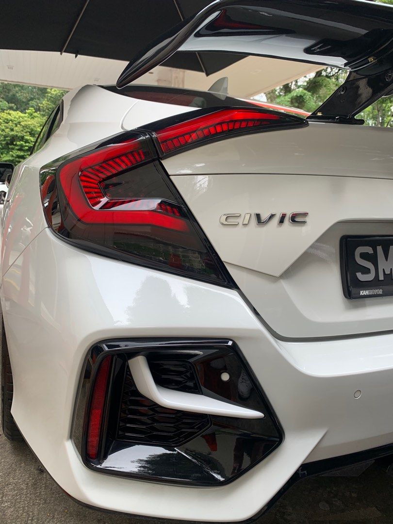 Honda Civic FC Smoked Tail Light tail lamp Mugen taillight FC1 FC5 ...