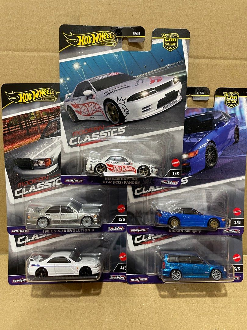 Hot Wheels Car Culture Modern Classics 2024 (Car 1-5), Hobbies & Toys, Toys & Games on Carousell