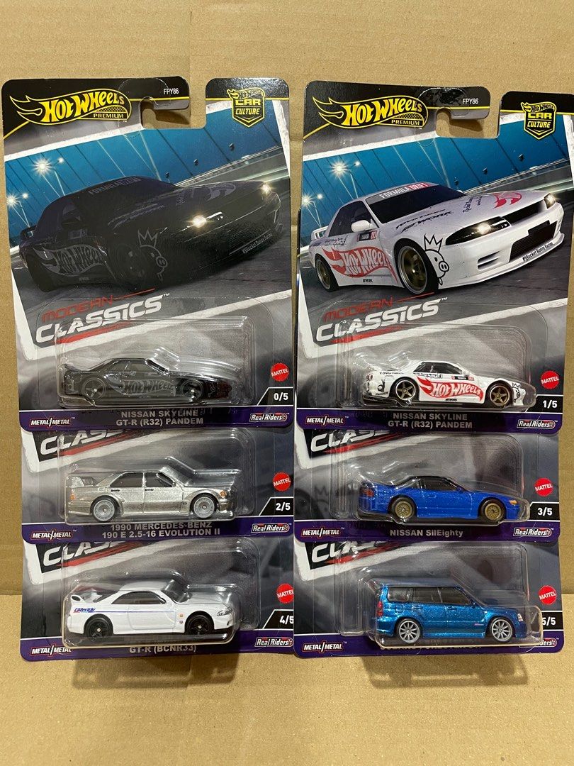 Hot Wheels Car Culture Modern Classics 2024 (Full Set + 1 Chase Car), Hobbies & Toys, Toys ...