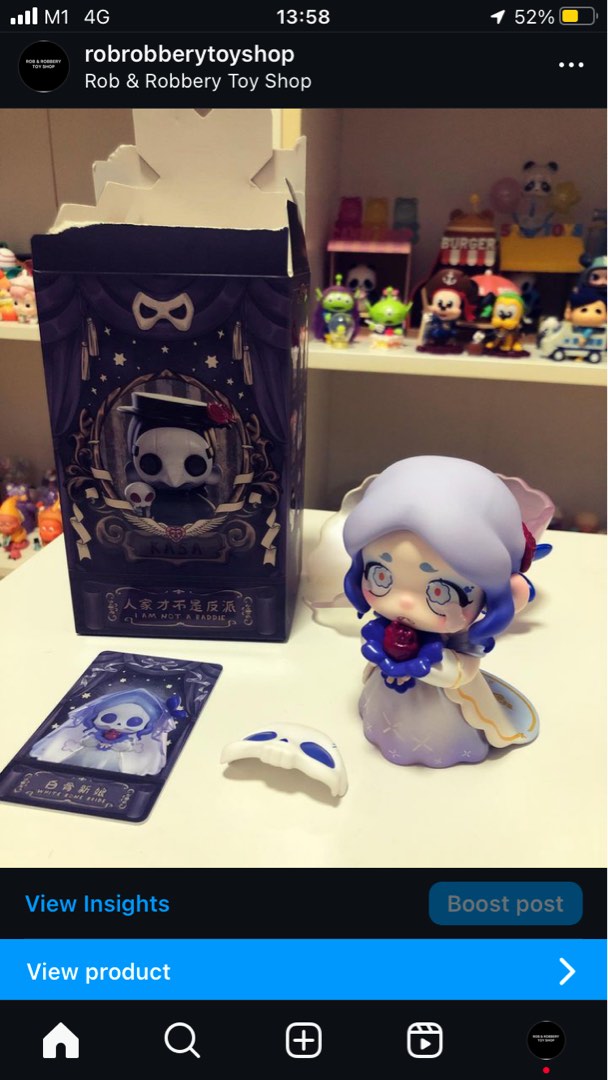 I Am Not A Baddie Series Blind Box White Bone Bride, Hobbies & Toys ...