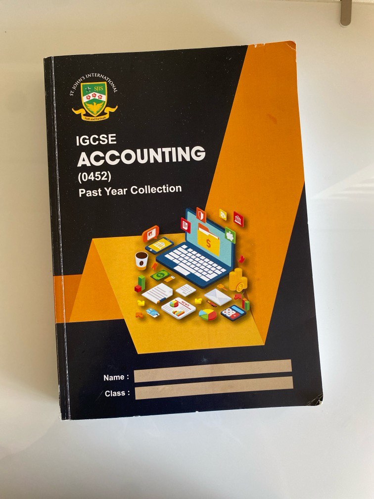 IGCSE Accounting (0452) Past Year Paper Collection, Hobbies & Toys ...