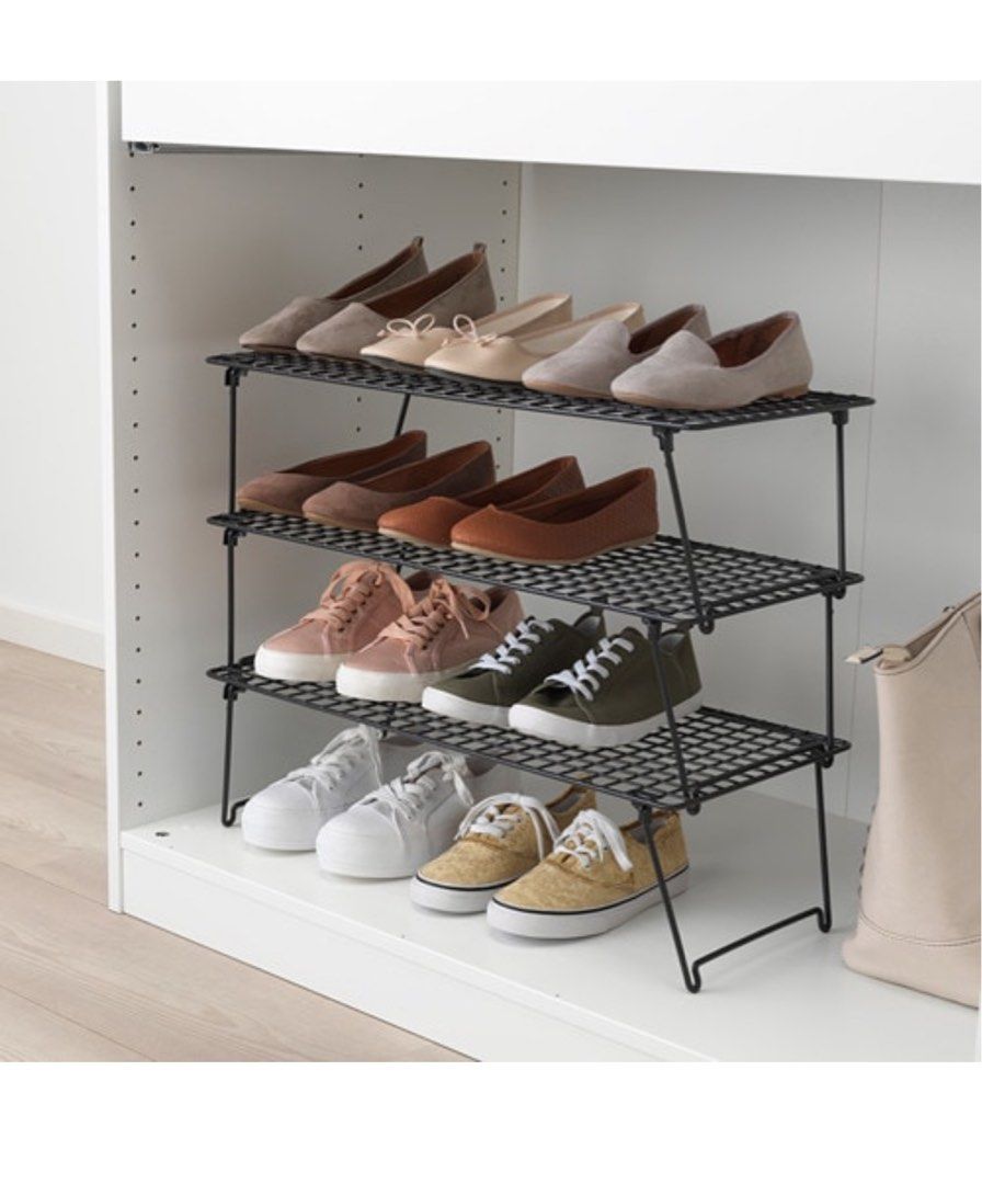 Ikea Grejig Shoe Rack, Furniture & Home Living, Home Improvement ...