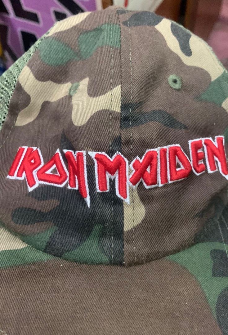Iron Maiden Cap (Global Merchandising), Men's Fashion, Watches ...