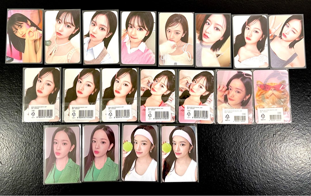IVE Yujin Card Collection 安俞真 特典卡、抽獎卡、珍藏卡、 小卡(A004), 興趣及遊戲, 收藏品及紀念品, 韓流 ...