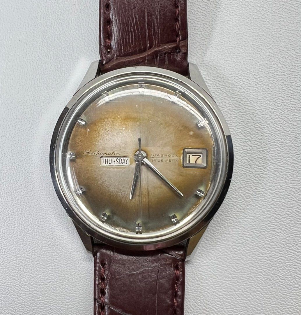 JAM SEIKO MATIC DOLPHIN CAL 6206 8010 ORIGINAL, Fesyen Pria, Jam Tangan ...