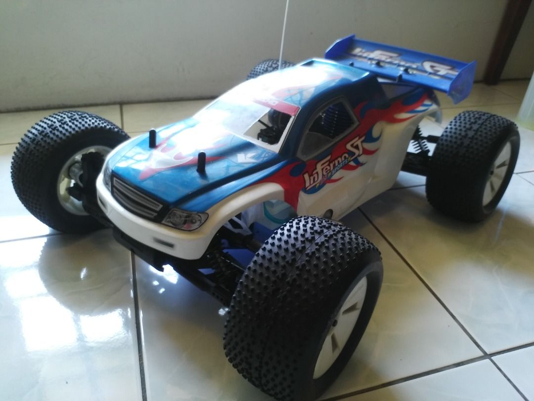 Kysho Stadium Truck Inferno (ST) 1/8 Model, Hobbies & Toys, Toys ...