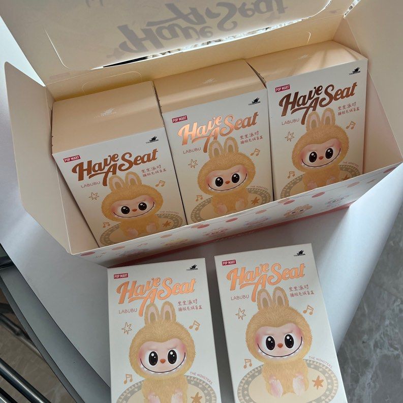 Labubu Have a Seat V2 Blind Box, Hobbies & Toys, Toys & Games on Carousell