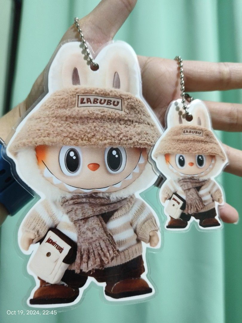 LABUBU LAMINATED KEYCHAIN, Everything Else, Others on Carousell