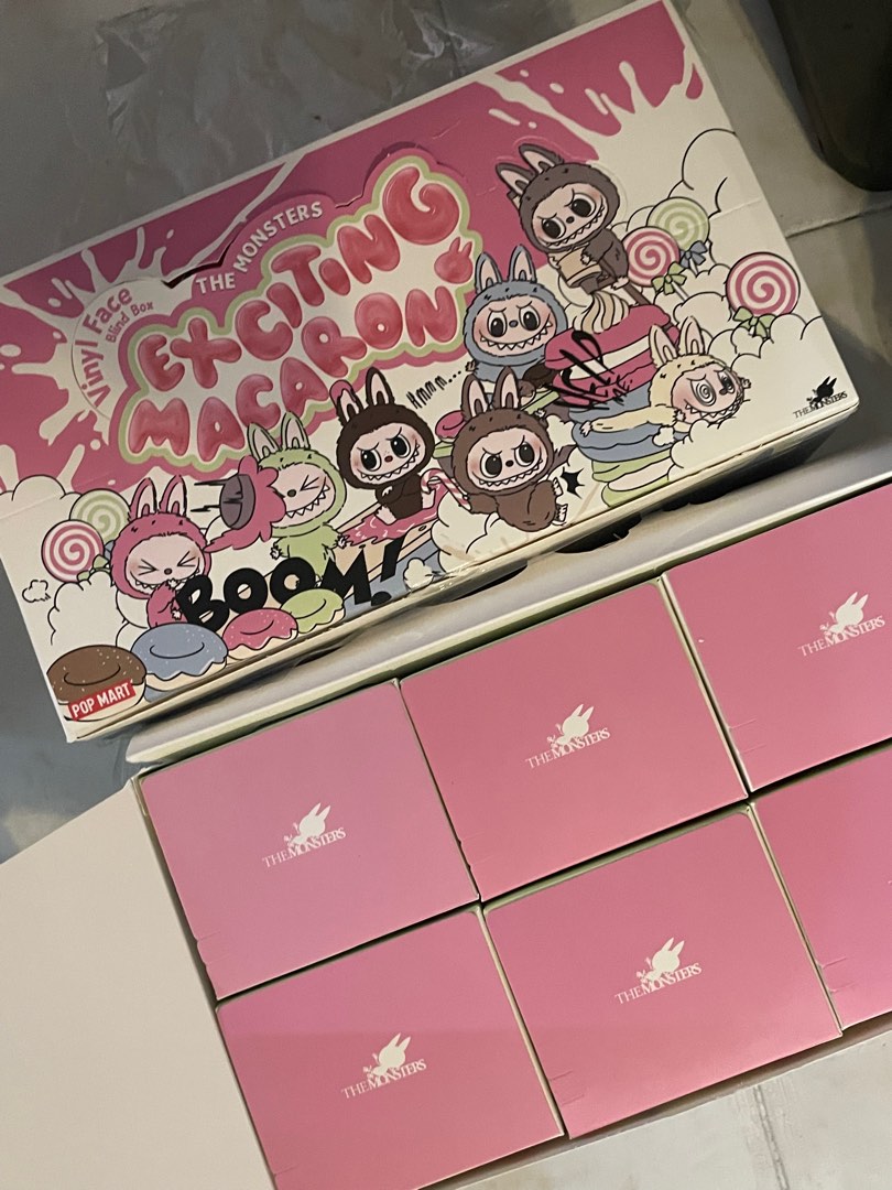 Labubu Macarons v1 - onhand - authentic, Hobbies & Toys, Toys & Games ...