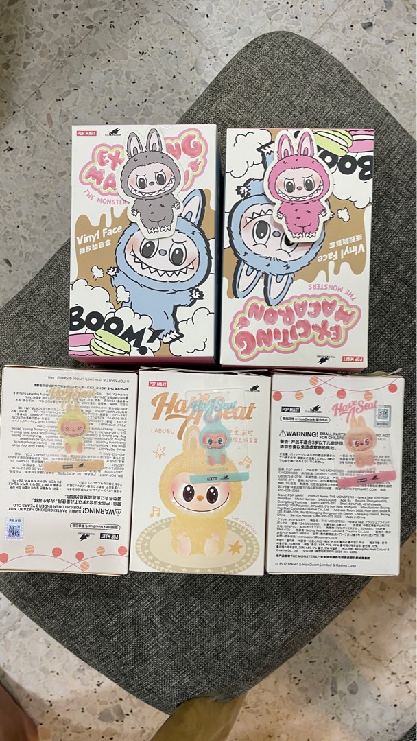 Labubu V1 V2 Open Box Plastic Sealed, Hobbies & Toys, Toys & Games on ...