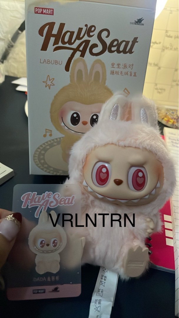 Labubu V2 Dada, Hobbies & Toys, Toys & Games on Carousell