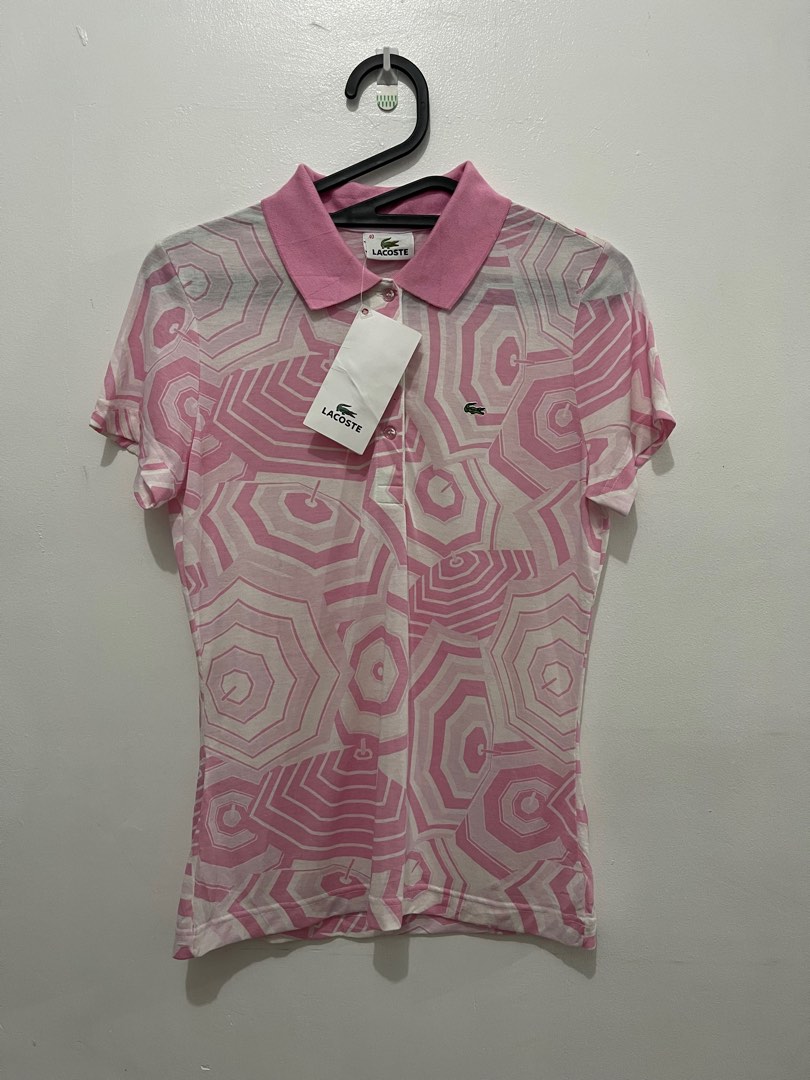 Lacoste Over All Pint Women's Polo Shirt NWT, Women's Fashion, Tops ...