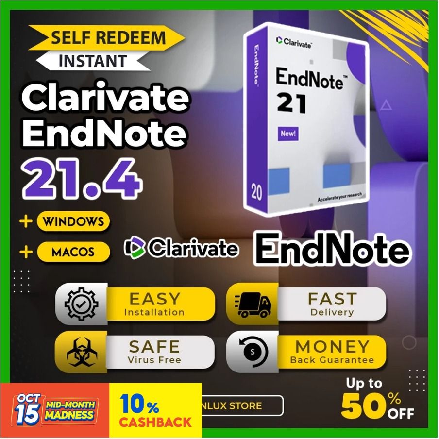 [LICENSE KEY] EndNote 21.4 Latest Update 2024 Lifetime For Win & McOS ...