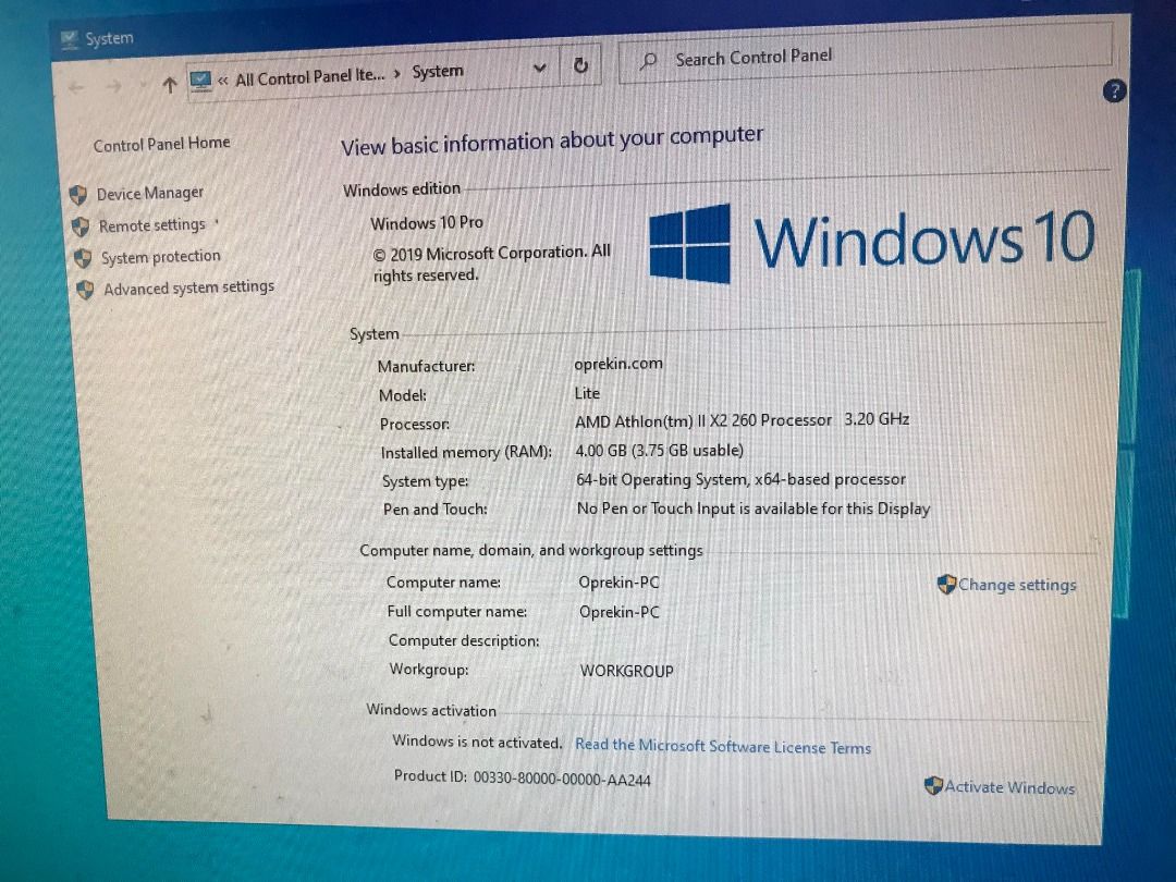Low Budget PC (desktop computer system unit only), Computers & Tech ...