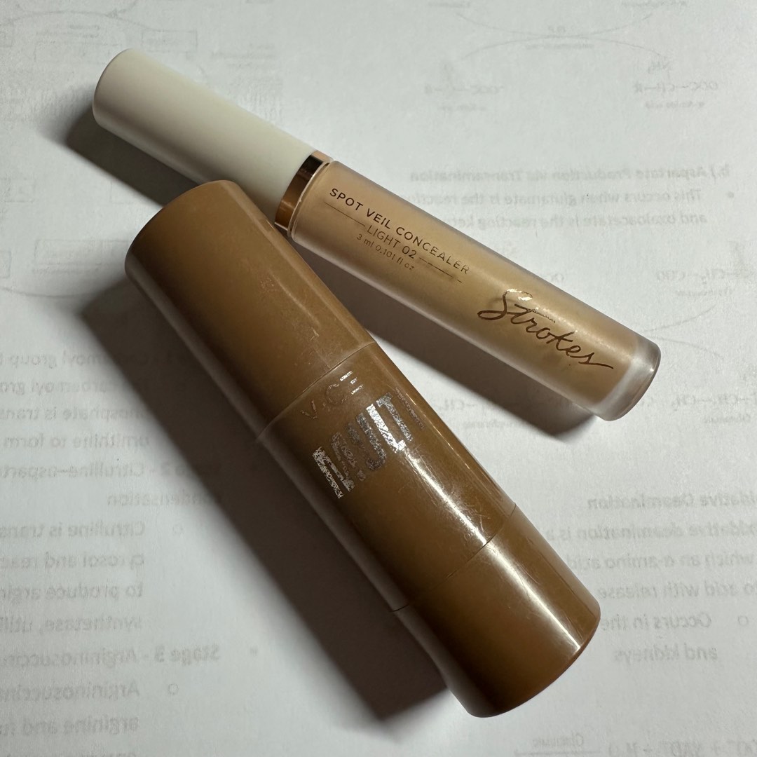 Makeup Bundle Set Strokes Spot Veil Concealer in Light 02 & Vice Co ...
