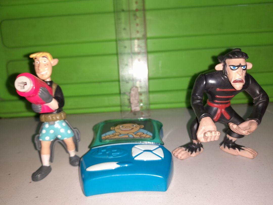 McDo 2003 Kim Possible toys - Ron Stoppable, Kimmunicator, Monkey Fist ...