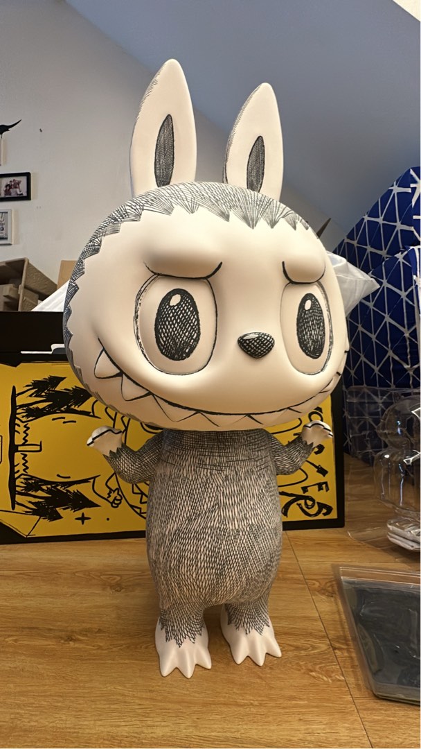 MEGA LABUBU SKETCH 1000% (Limited Edition), Hobbies & Toys, Toys & Games on Carousell