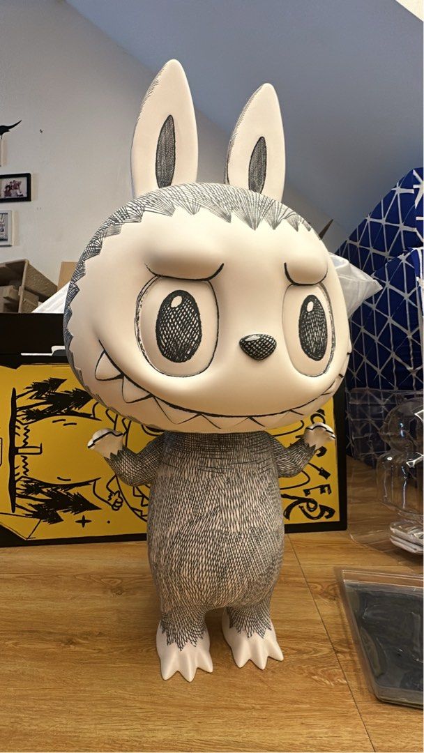 MEGA LABUBU SKETCH 1000% (Limited Edition), Hobbies & Toys, Toys & Games on Carousell