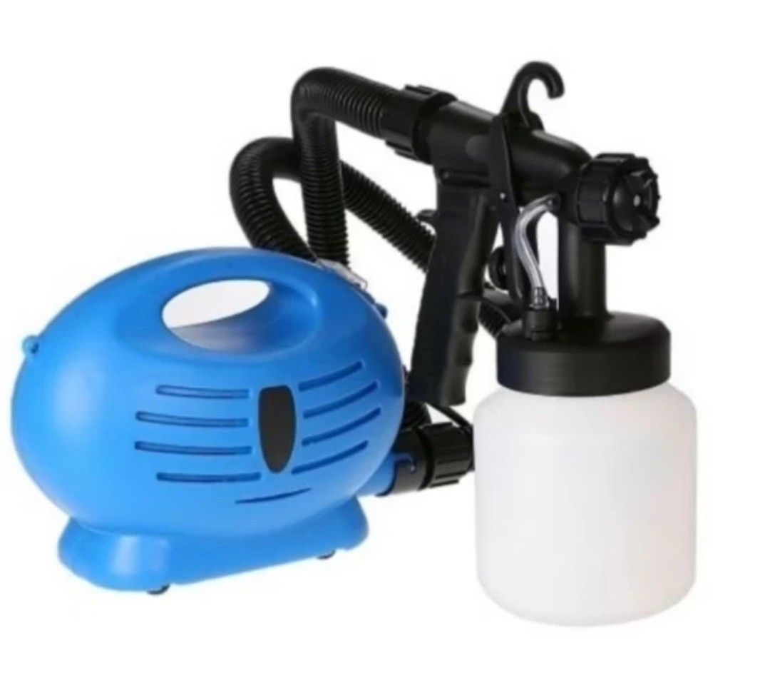 Mesin Cat Air Spray Gun Mollar Lengkap Dengan Kompresor Dan selang 350 ...