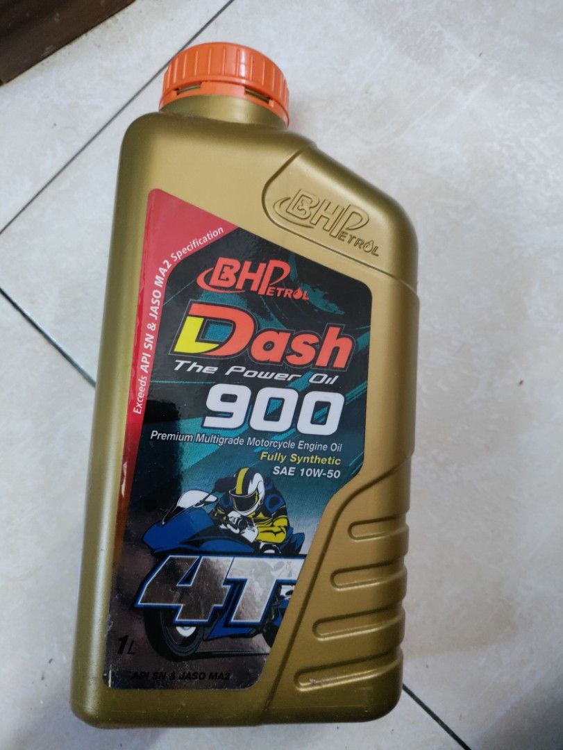 Ori Minyak hitam moto / Engine oil motorcycle Bhp Dash 900, Auto ...