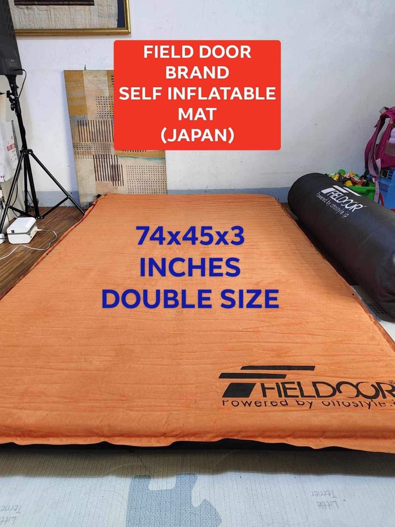 ORIGINAL FIELD DOOR BY OTTO STYLE.JP SELF INFLATABLE MAT IMPORTED JAPAN ...
