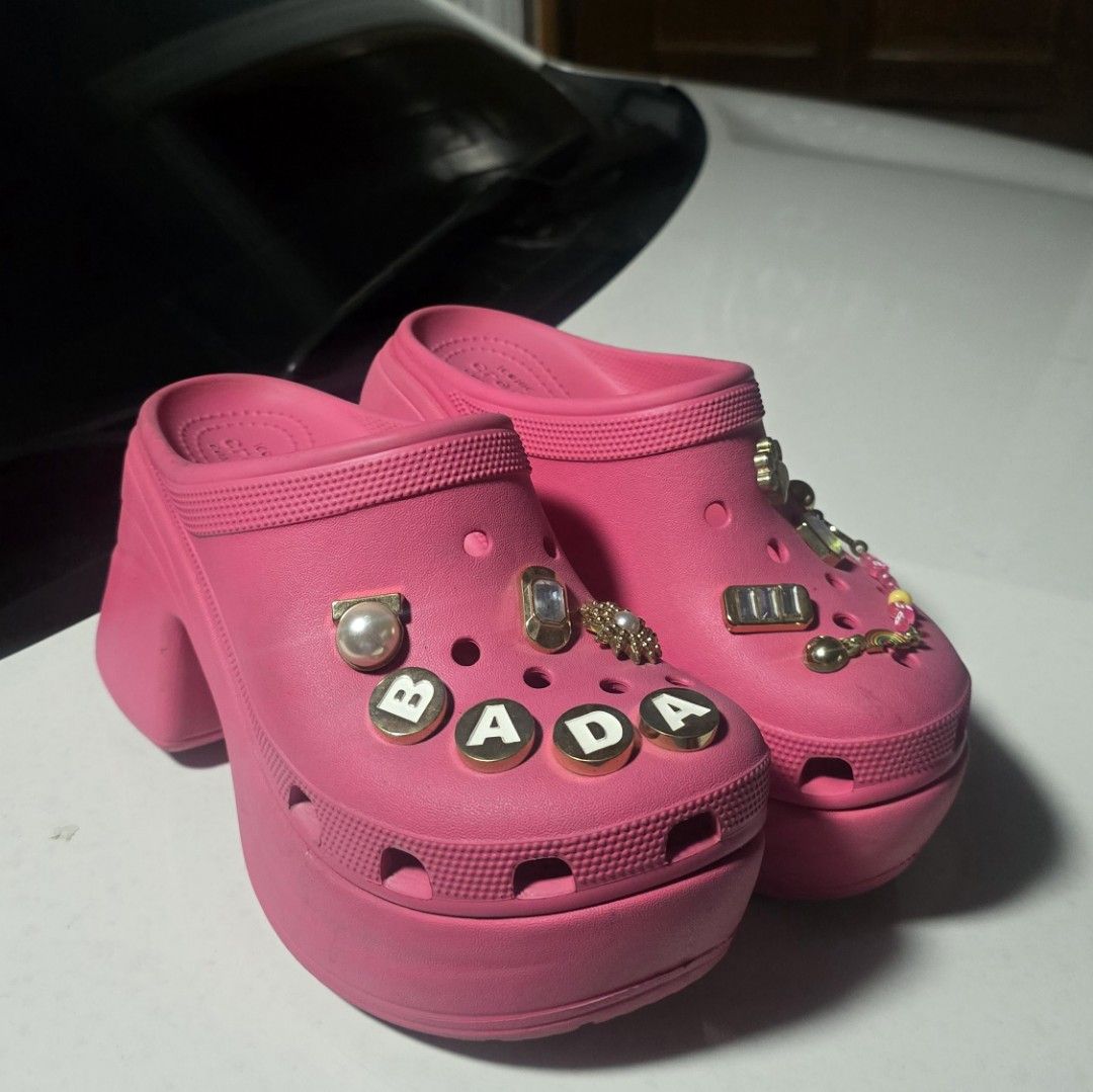 Original/Authentic Crocs Siren in Fuchsia (jibbitz not included), Women ...