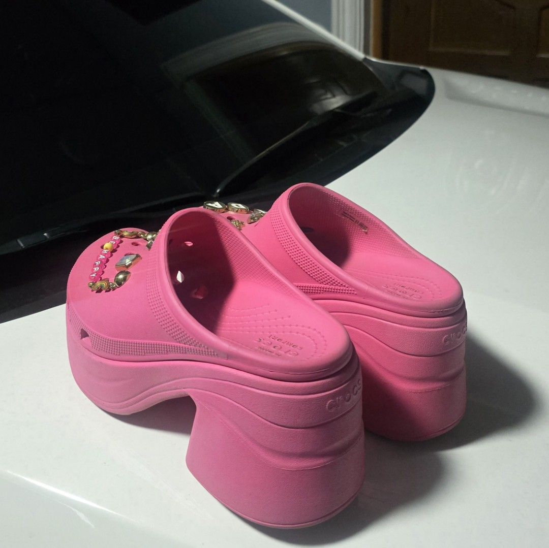 Original/Authentic Crocs Siren in Fuchsia (jibbitz not included), Women ...
