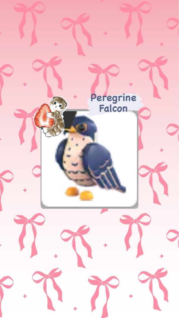 Peregrine Falcon Adopt Me, Video Gaming, Video Games, Others on Carousell