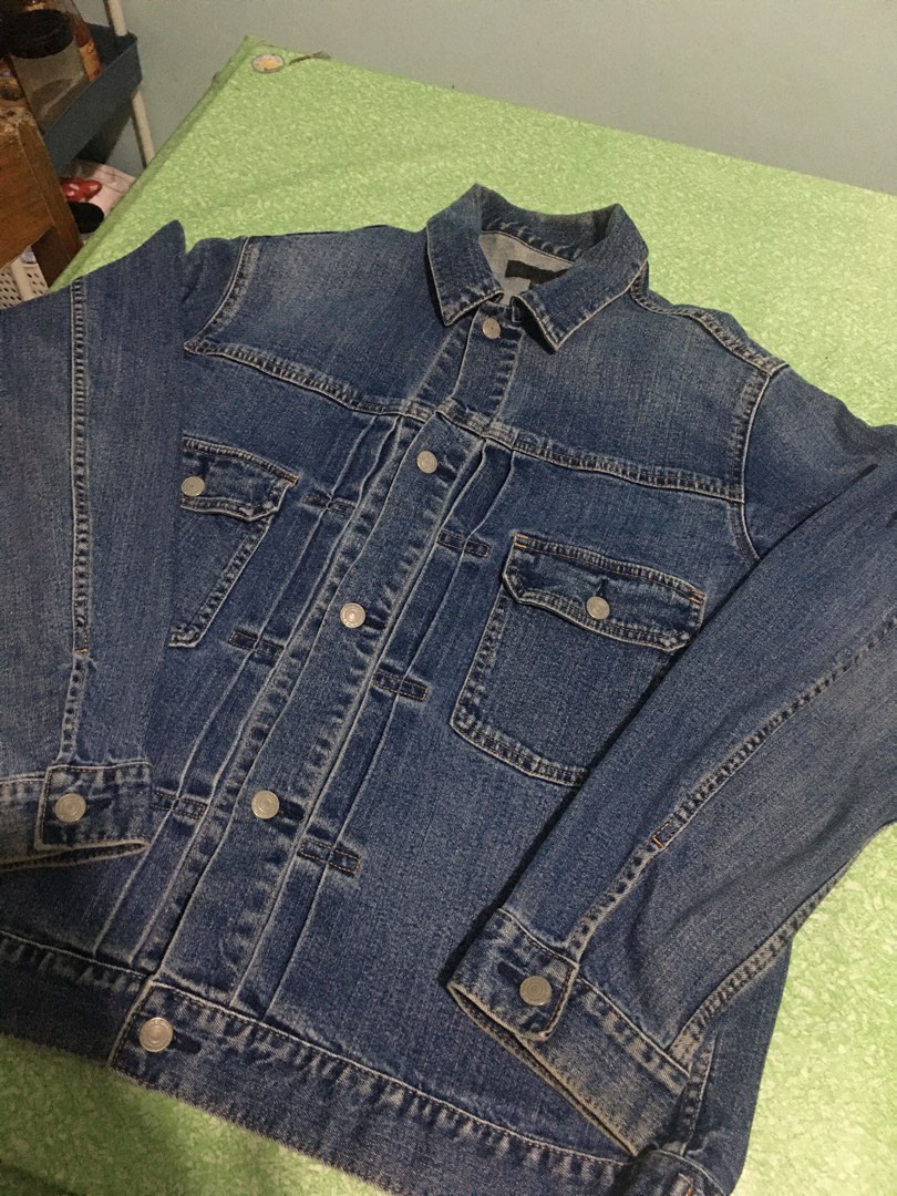 PO UNIQLO TYPE 2 DENIM JACKET XL, Men's Fashion, Coats, Jackets and ...