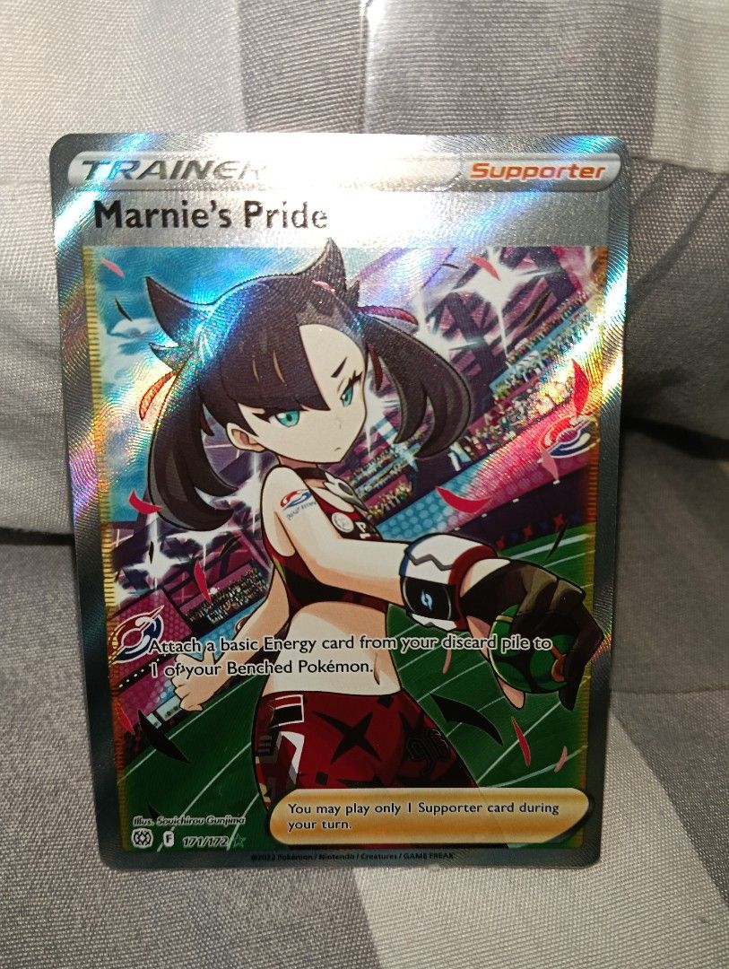 Pokemon Card - Marnie's Pride 171/172 Full Art Ultra Rare, Hobbies ...