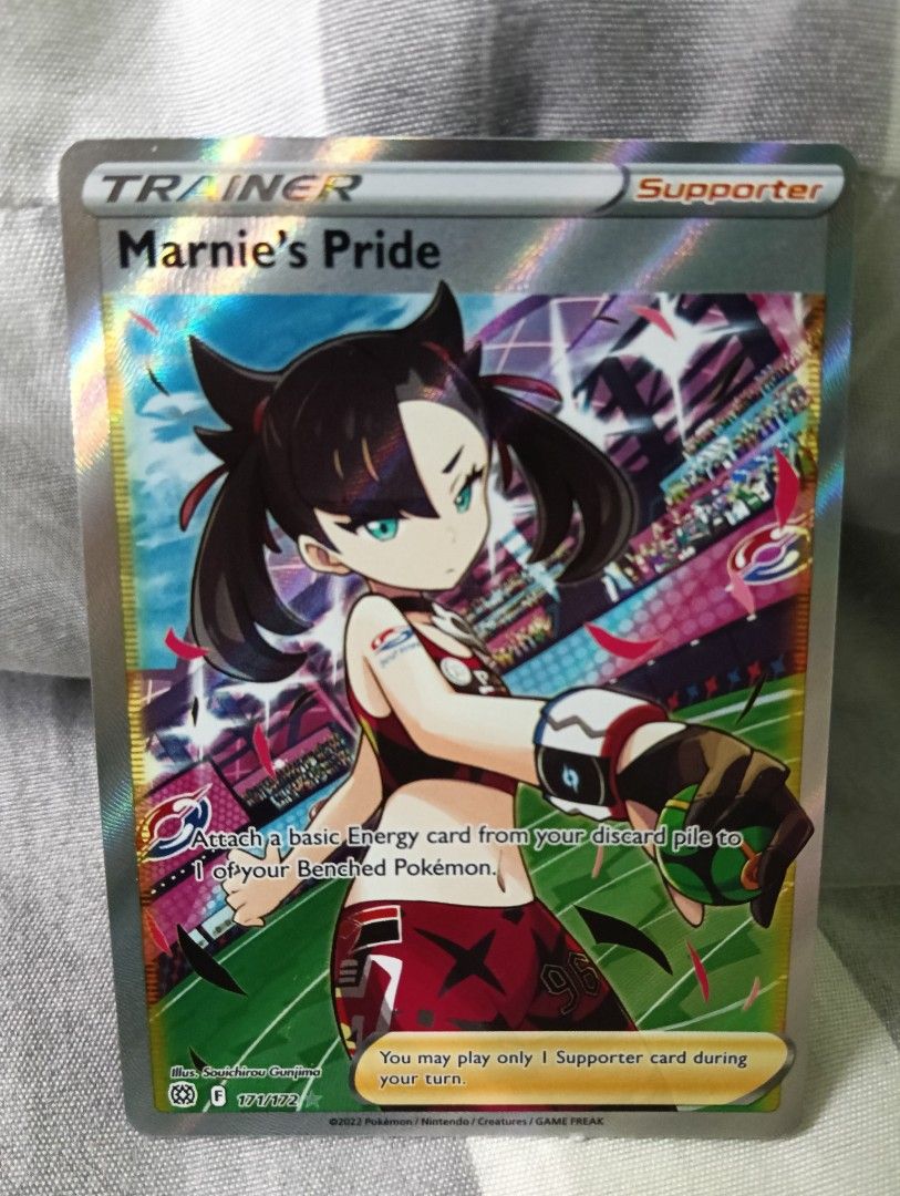 Pokemon Card - Marnie's Pride 171/172 Full Art Ultra Rare, Hobbies ...