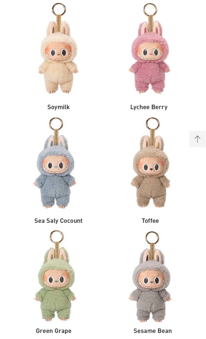 Pop Mart Labubu The Monster Macaron V1 - Sea Salt Coconut, Toys ...