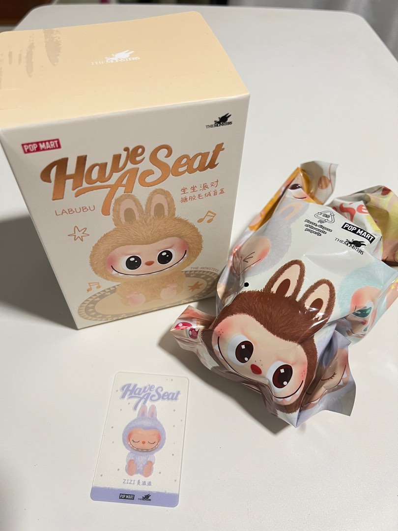 Popmart Labubu Zizi lbb v2, Hobbies & Toys, Toys & Games on Carousell