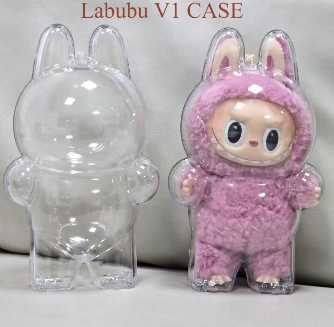 preorder: labubu V1 macaron acrylic hard case, Hobbies & Toys, Toys ...