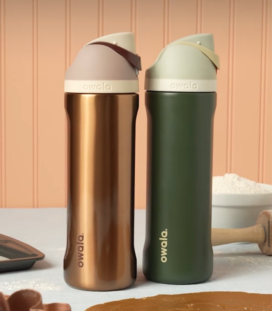 Pre-order: Original Owala Freesip Copper Bells 24oz, Furniture & Home ...
