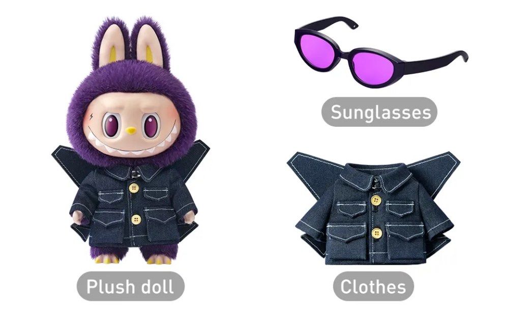 (Last stock) Labubu PRONOUNCE WINGS OF FANTASY - Large size 38cm ...