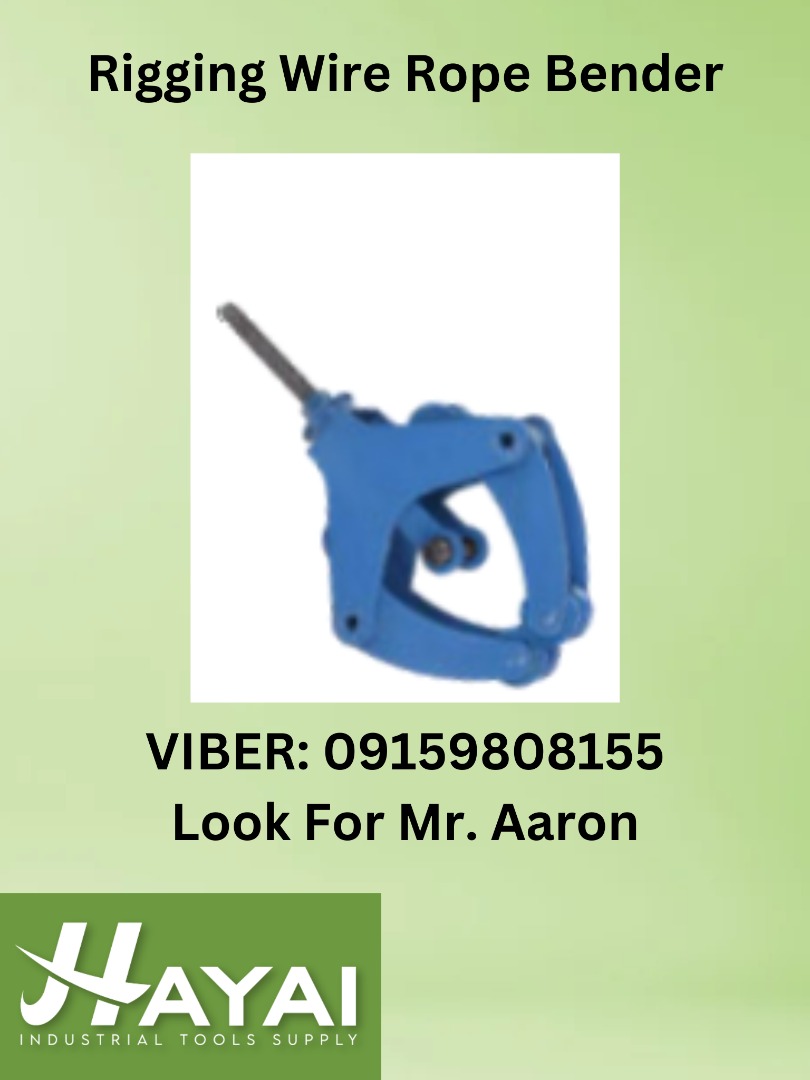 Rigging Wire Rope Bender, Commercial & Industrial, Construction Tools ...