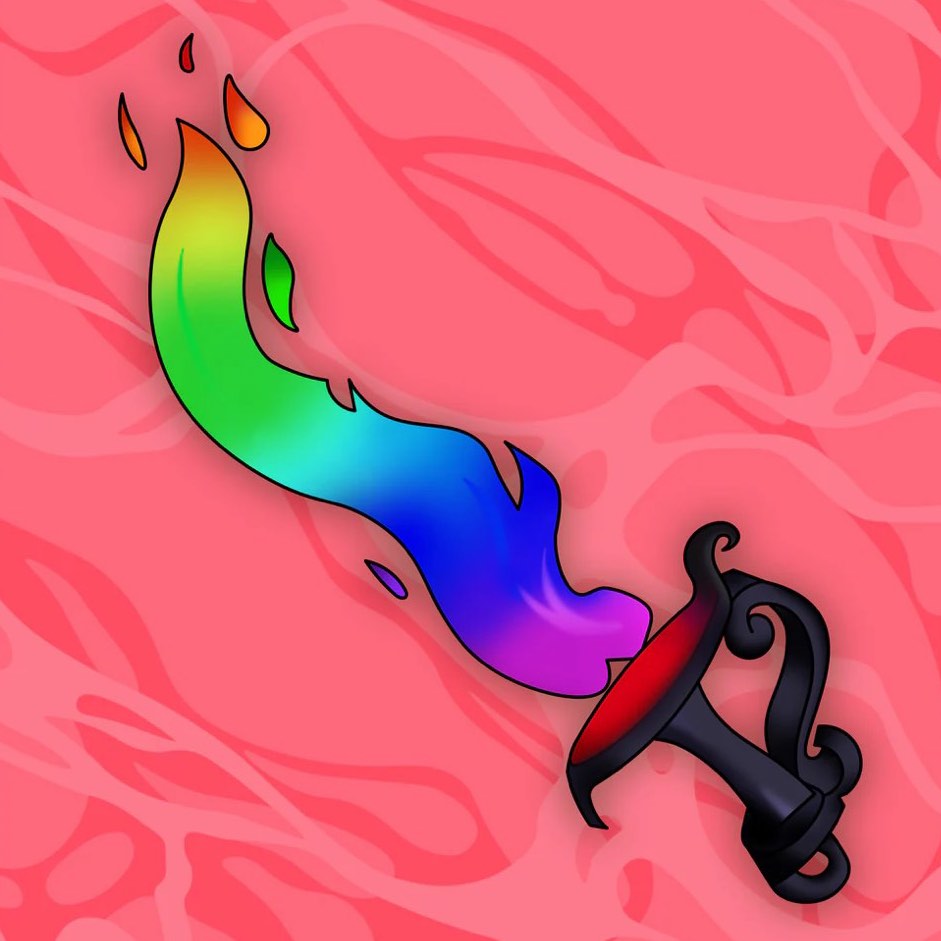 Roblox Murder Mystery 2 / MM2 Chroma CandleFlame, 電子遊戲, 遊戲機配件, 遊戲週邊商品 ...