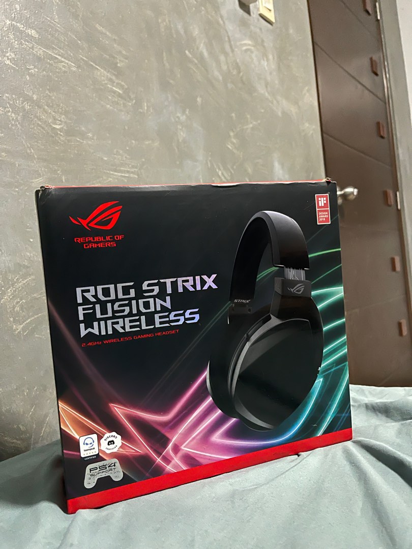 ROG strix fusion wireless (headset), Audio, Headphones & Headsets on ...