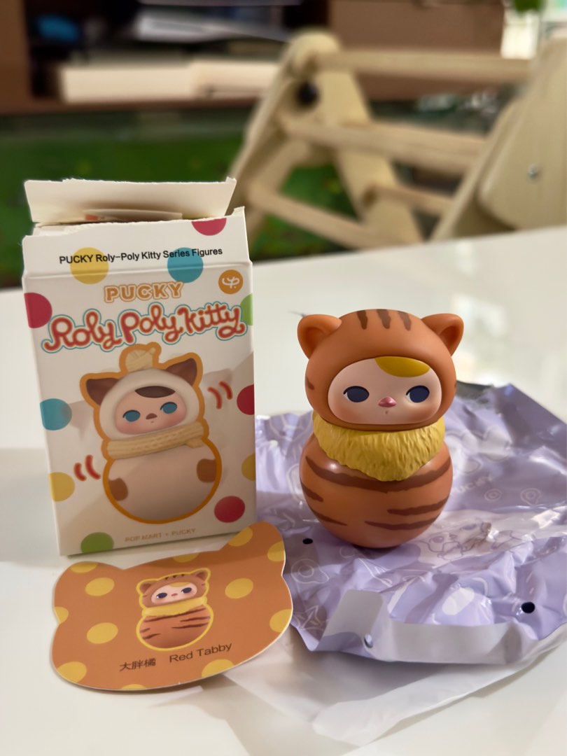 ROLY POLY KITTY RED TABBY, Hobbies & Toys, Toys & Games on Carousell