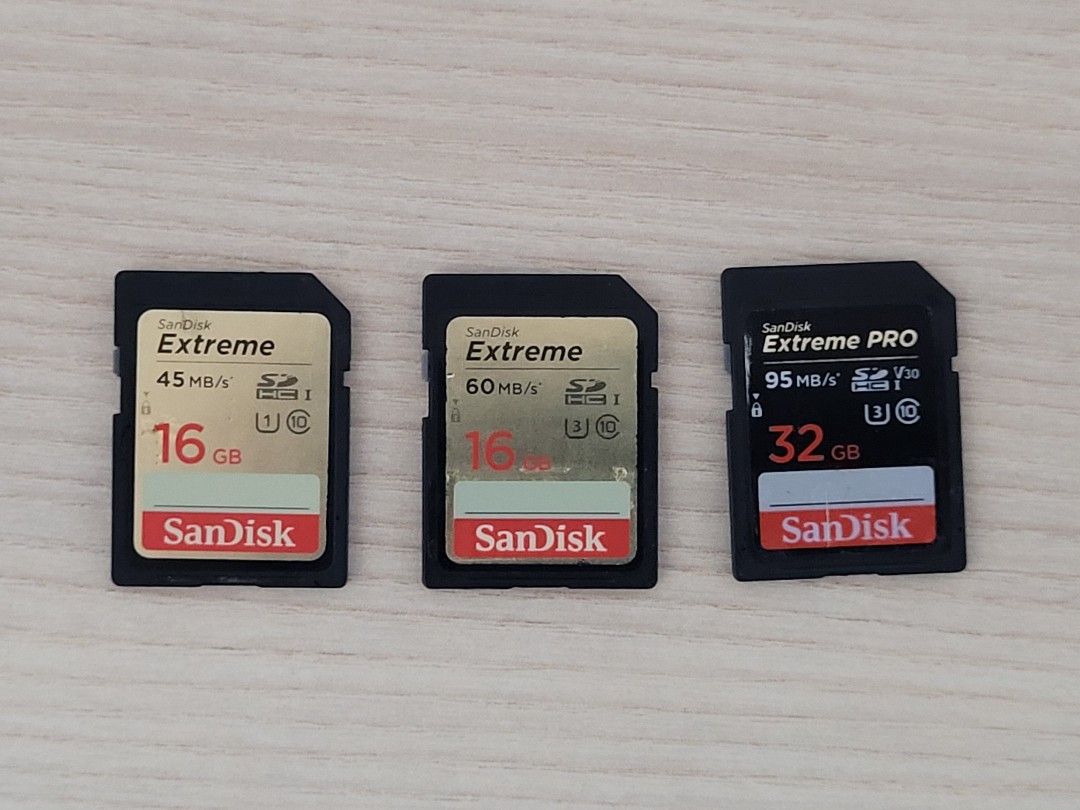Sandisk extreme sd card, Photography, Photography Accessories, Other ...