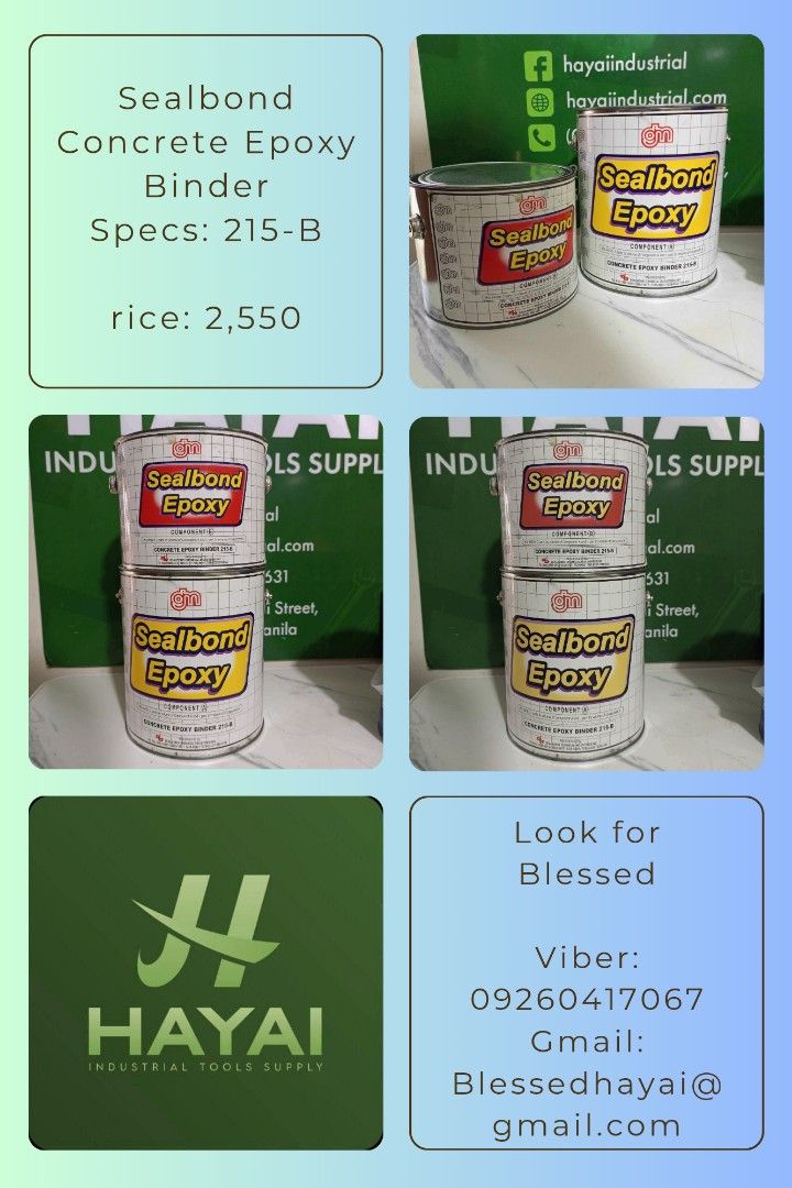 Sealbond Concrete Epoxy Binder, Commercial & Industrial, Industrial ...