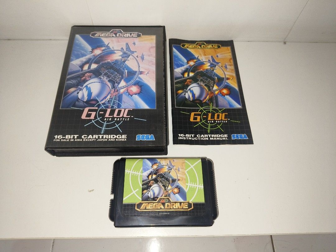 Sega Megadrive G-Loc Air Battle, Video Gaming, Video Games, Others on ...