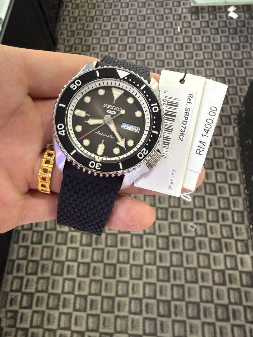 SEIKO 5 SUPERMAN AUTOMATIC SRPD72K2 SRPD73K2, Men's Fashion, Watches ...