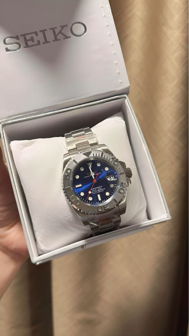 Seiko Yachtmaster Thor Mod, Luxury, Watches on Carousell