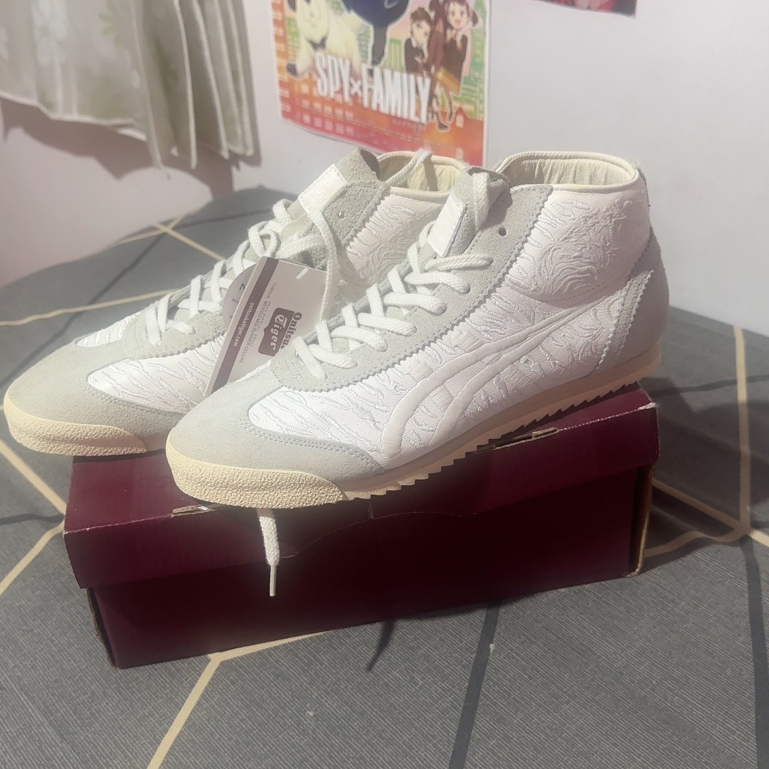 sepatu ONITSUKA TIGER MID RUNNER DELUXE SHOES, Fesyen Pria, Sepatu ...